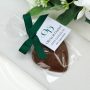 Floral Chocolate Heart Wedding Favours - Maple Mollys