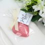 Floral Chocolate Heart Wedding Favours - Maple Mollys