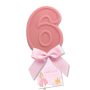 Number 6 Six Chocolate Lollipops - Maple Mollys